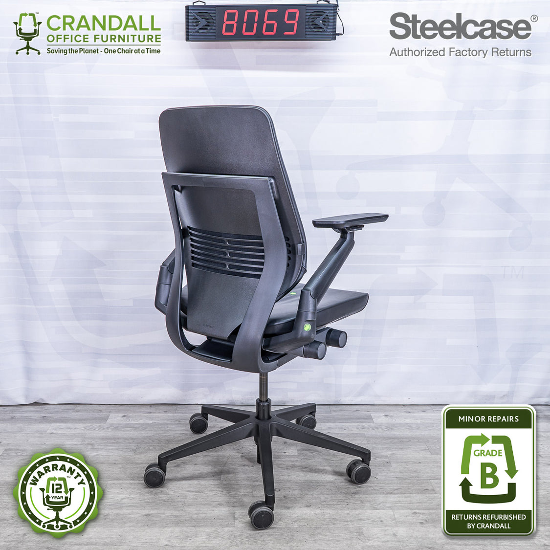 Steelcase Authorized Factory Return Gesture Chairs – Crandall Office ...