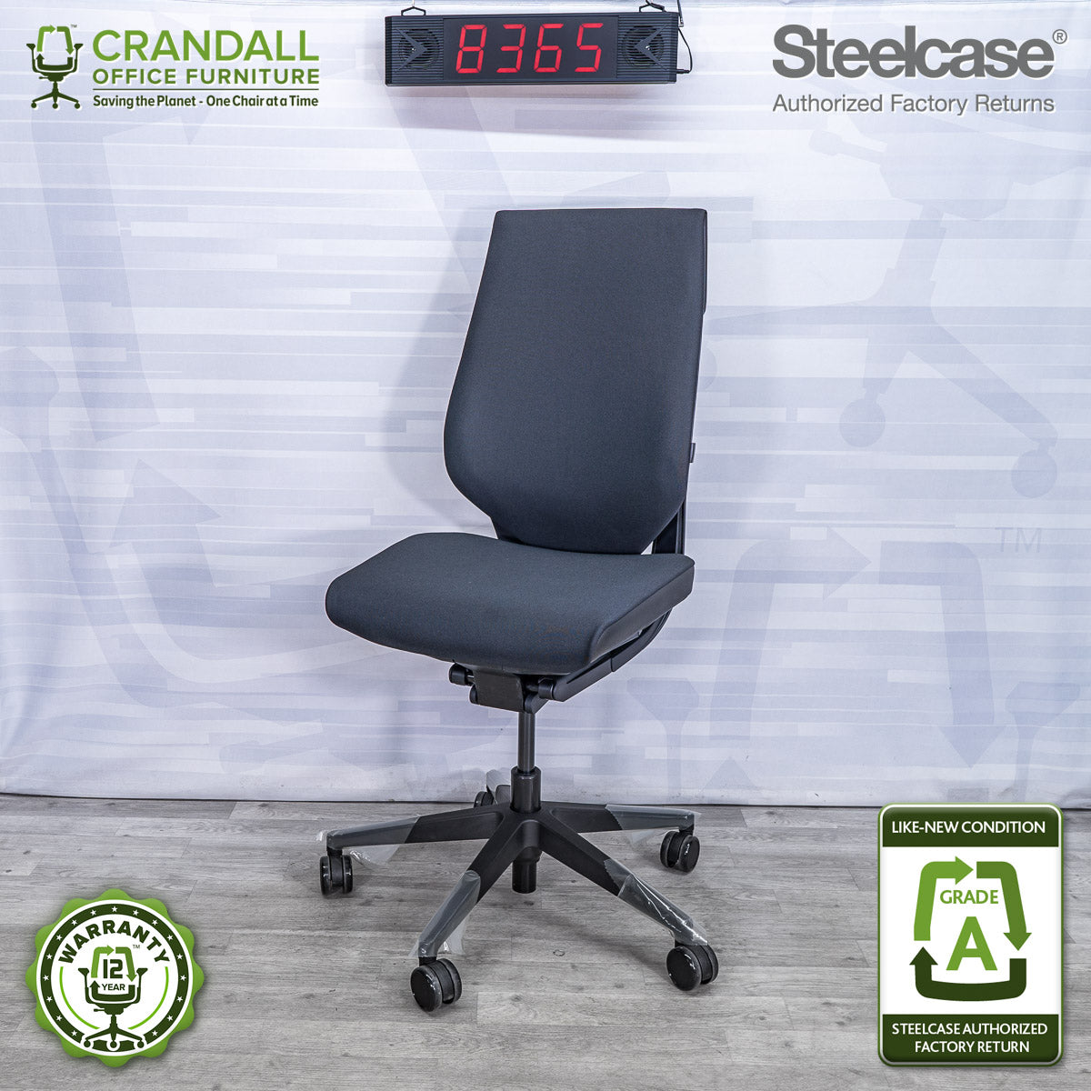 8365 - Steelcase Gesture - Grade A – Crandall Office Furniture