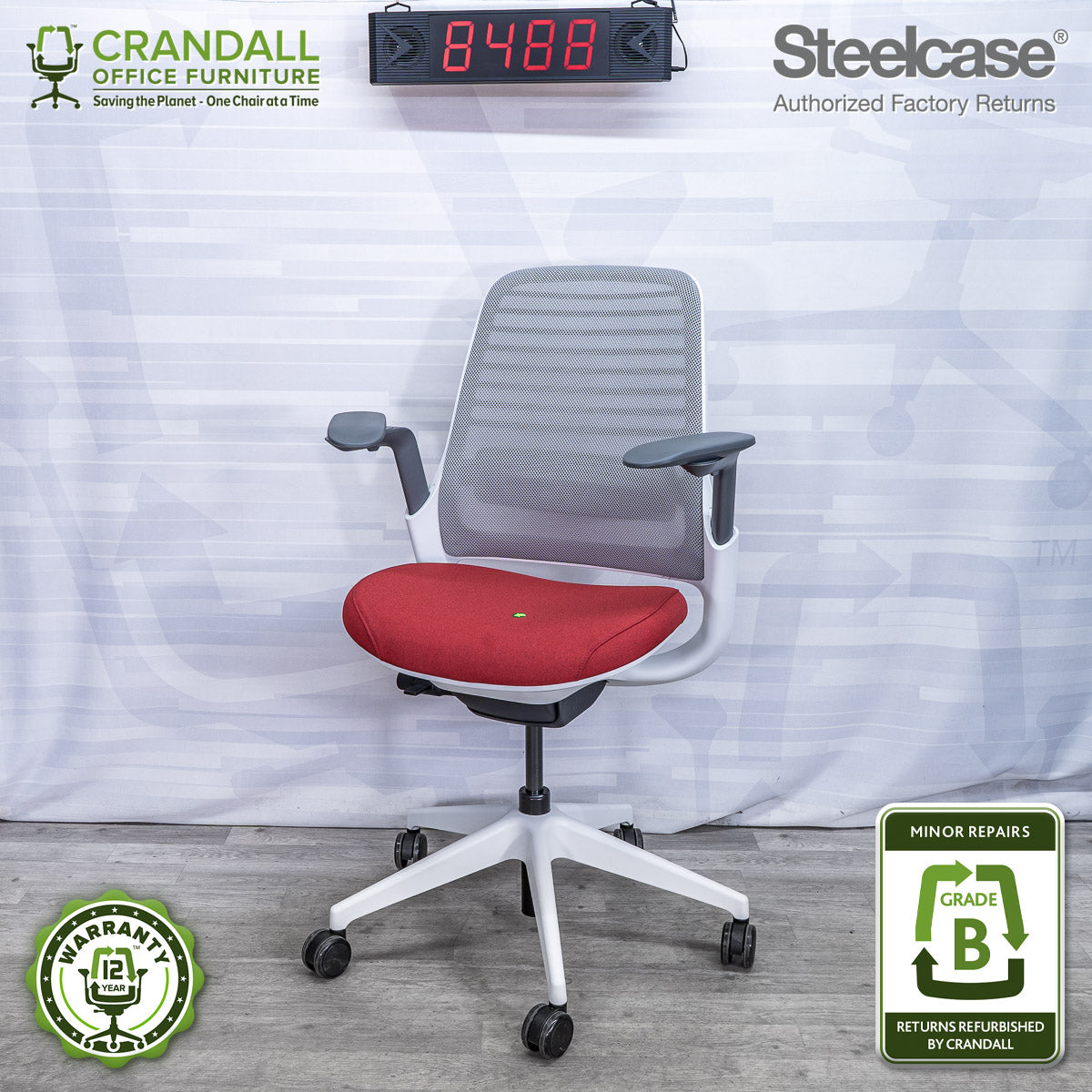 8488 - Steelcase Series 1 - Grade B – Crandall Office Furniture