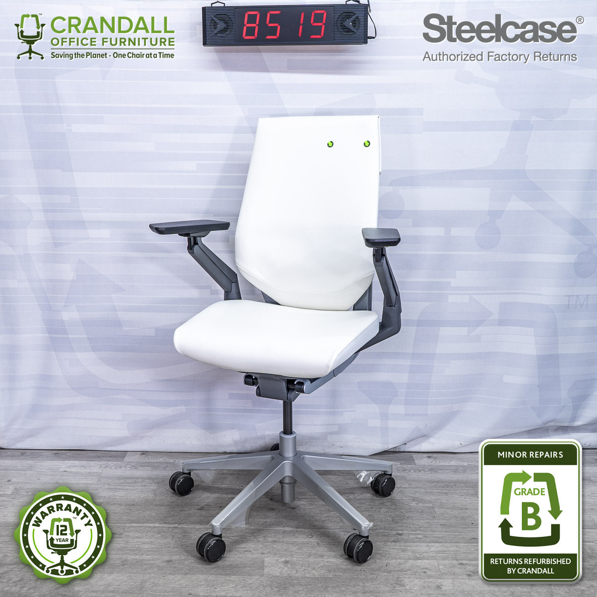 8519 - Steelcase Gesture - Grade B **CLOSEOUT - NO RETURNS** – Crandall ...
