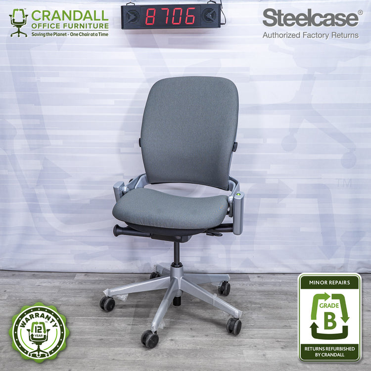 Steelcase Authorized Factory Return Leap Chairs – Crandall Office Furniture