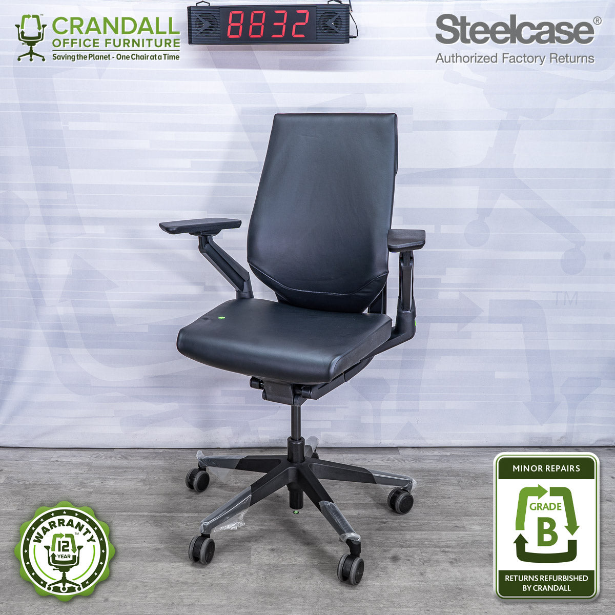 8832 - Steelcase Gesture - Grade B – Crandall Office Furniture