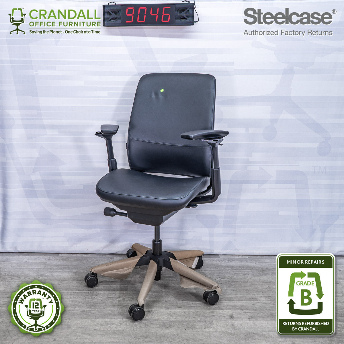 9046 - Steelcase Amia - Grade B **CLOSEOUT - NO RETURNS** – Crandall ...