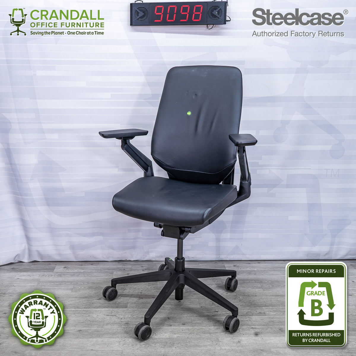 9098 - Steelcase Gesture - Grade B – Crandall Office Furniture