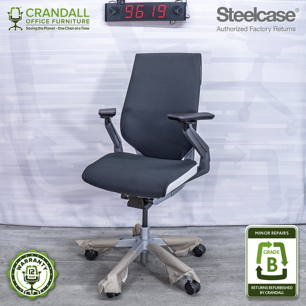 9619 - Steelcase Gesture - Grade B – Crandall Office Furniture