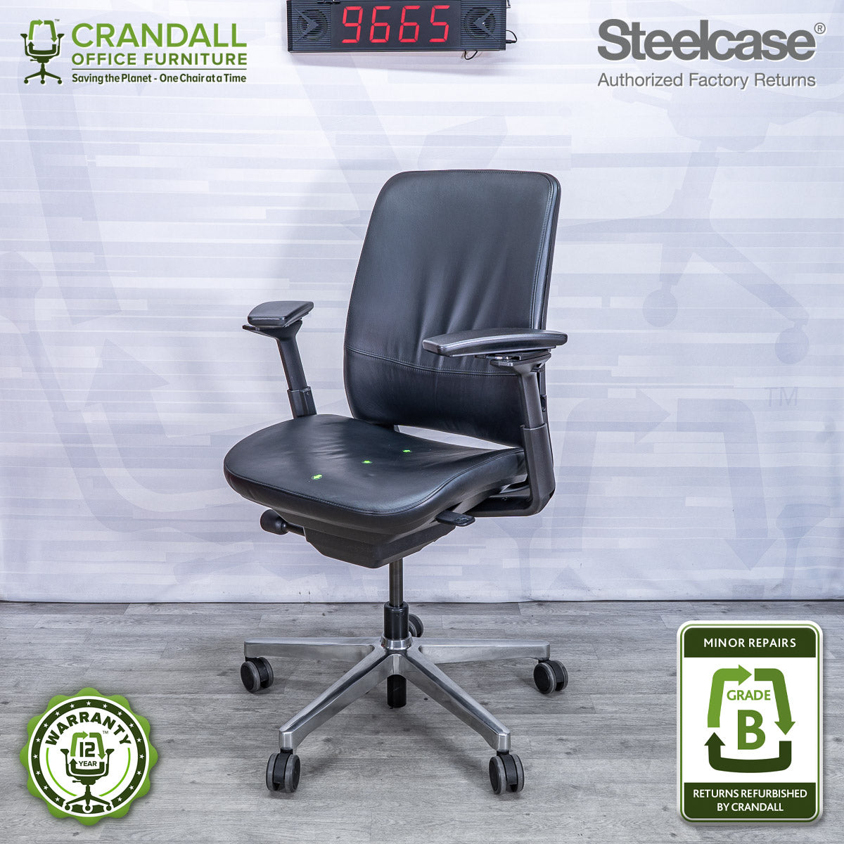 9665 - Steelcase Amia - Grade B **CLOSEOUT - NO RETURNS** – Crandall ...