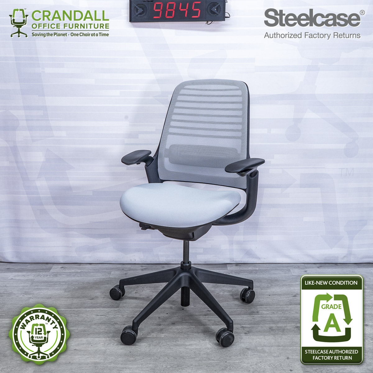 9845 - Steelcase Series 1 - Grade A – Crandall Office Furniture